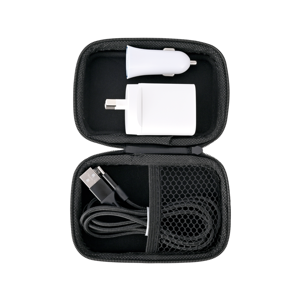 Click Travel Adaptor Kit With USB-C Lighting And Micro USB Charging ...