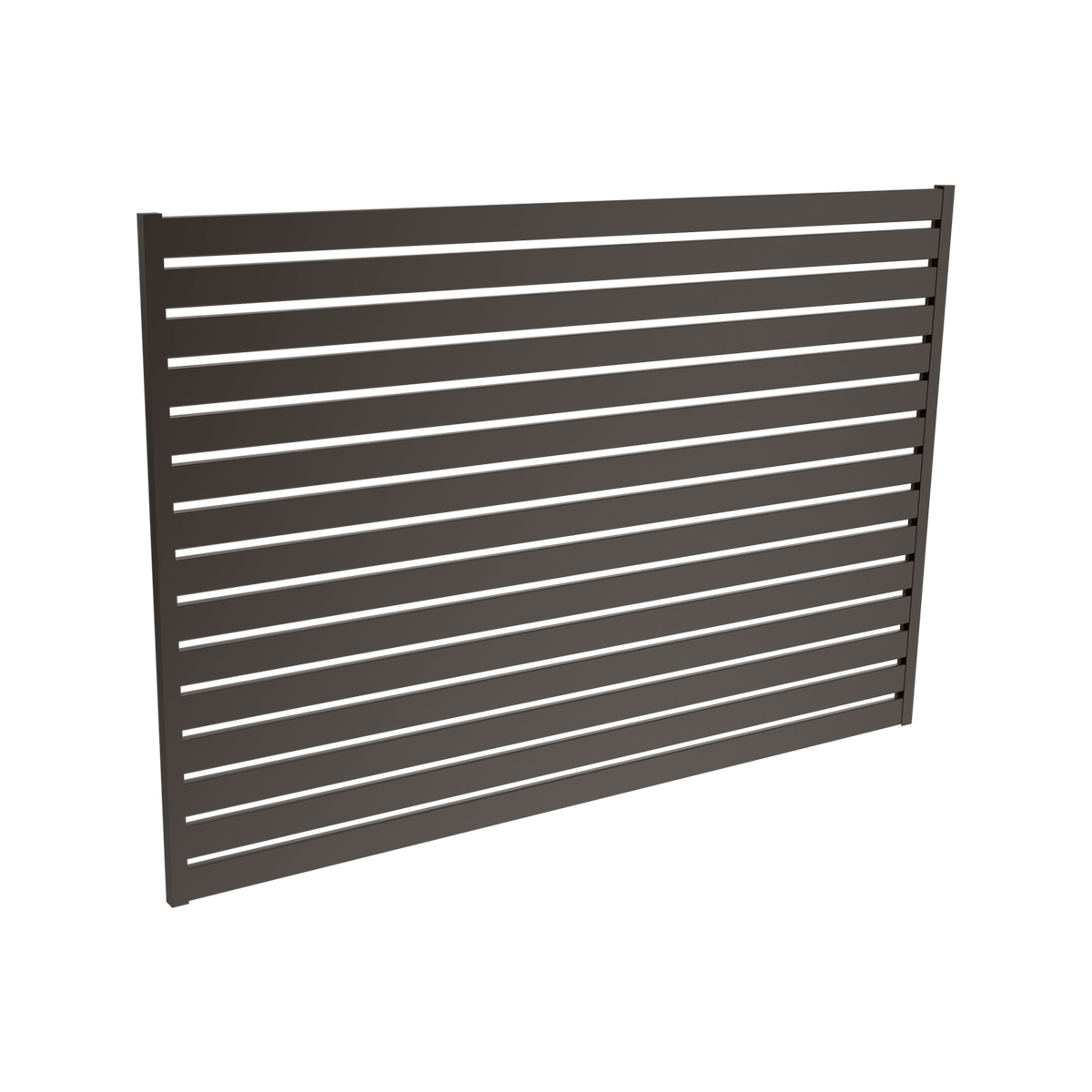 ProtectorAl 1800 x 1200mm Black Aluminium Slat Screen Kit - Bunnings ...
