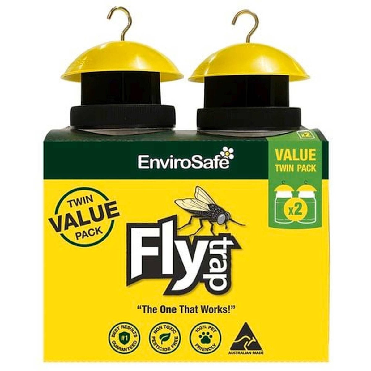 EnviroSafe Fly Trap - 2 Pack - Bunnings New Zealand