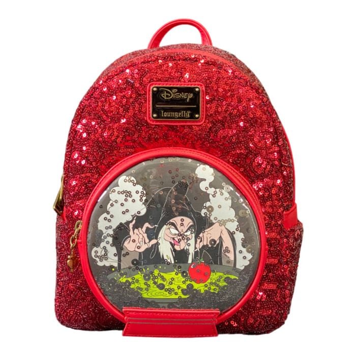 Disney Villains Evil Queen Snowglobe Mini Backpack 23x27cm - Red ...