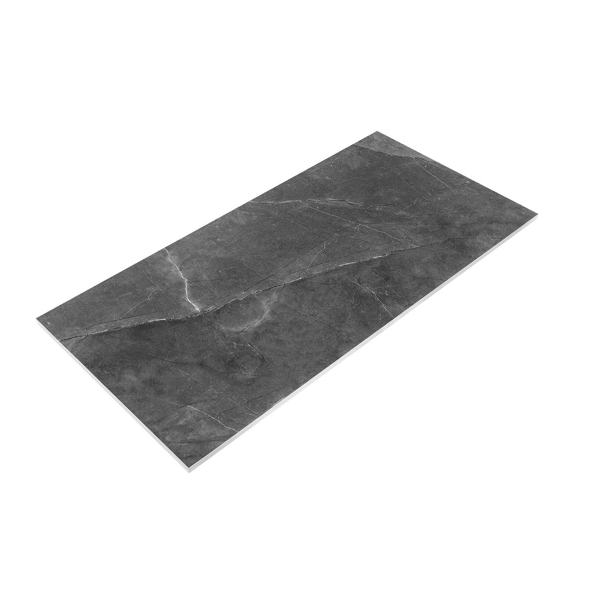 Duratile 30 x 60cm Charcoal Pietra Porcelain Floor Tile - 6 Carton ...