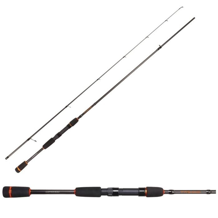 7ft TT Rods Copperhead 3-6kg Fishing Rod - 2 Pce Split Butt Spin Rod ...