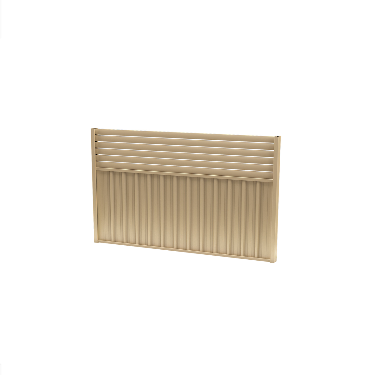 Sector Panel 1.2/0.6m Desertsand Borderline Fencing Panel - 0.6m Desert ...