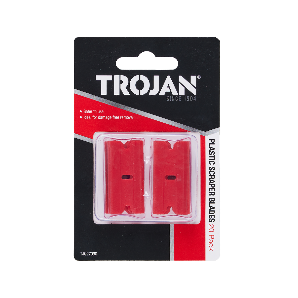 Trojan Plastic Scraper Blades - 20 Pack - Bunnings New Zealand