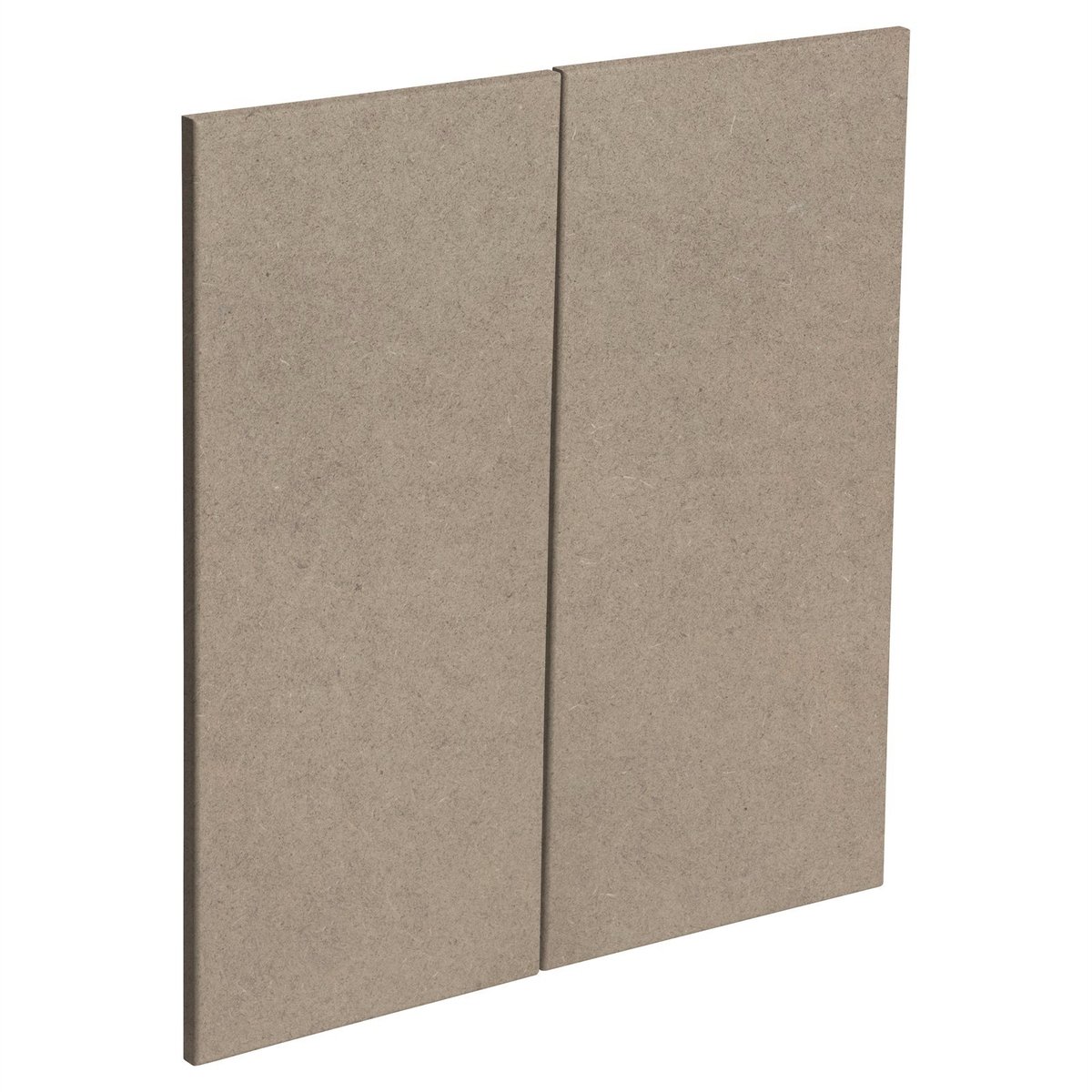 Kaboodle Raw Board Modern Corner Base Cabinet Door - 2 Pack - Raw Board ...