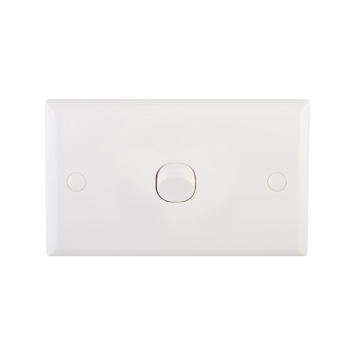 DETA White 1 Gang Solid Plate Single Switch - Bunnings Australia