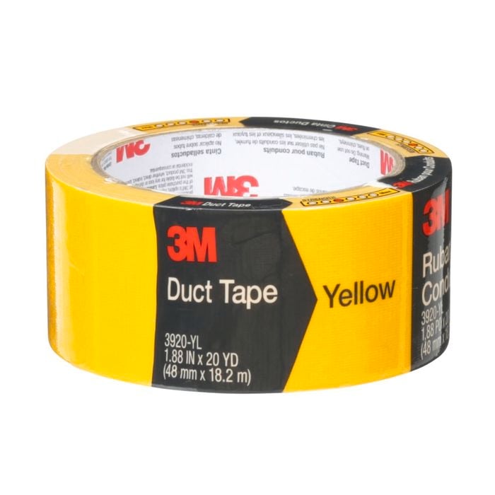 3M 48mm x 18.2m Duct Tape - Yellow - Bunnings Australia
