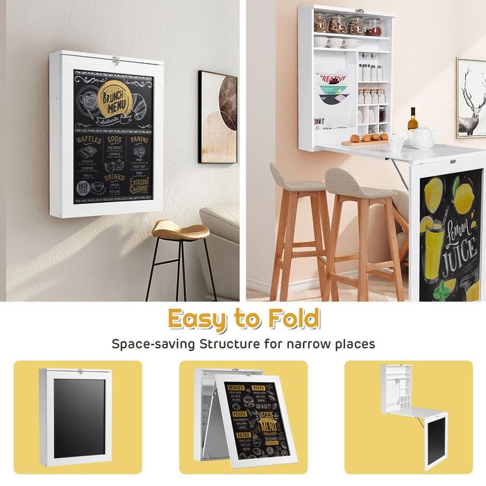 Wall mounted table bunnings store