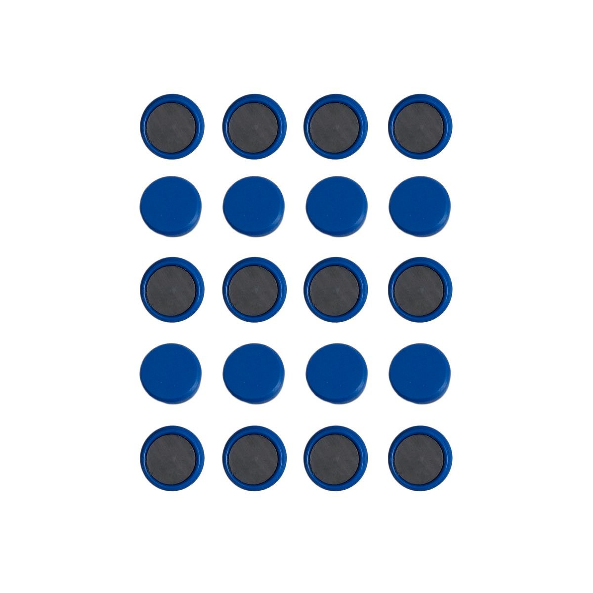 Everhang 25mm Blue Disc Magnet - 20 Pack - Bunnings Australia