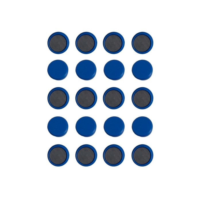Everhang 25mm Blue Disc Magnet - 20 Pack - Bunnings Australia