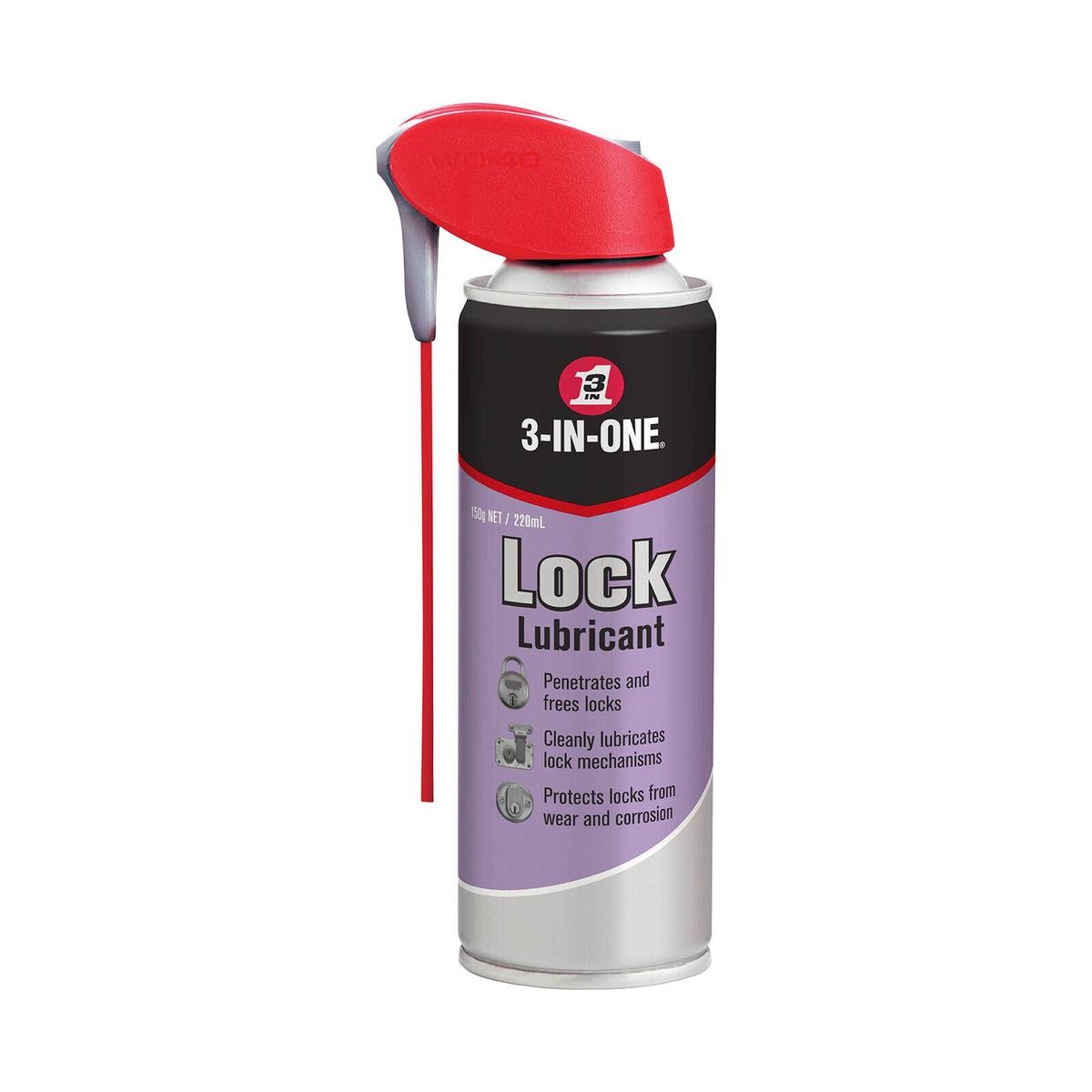 3-In-One 150g Lock Lubricant - Bunnings Australia