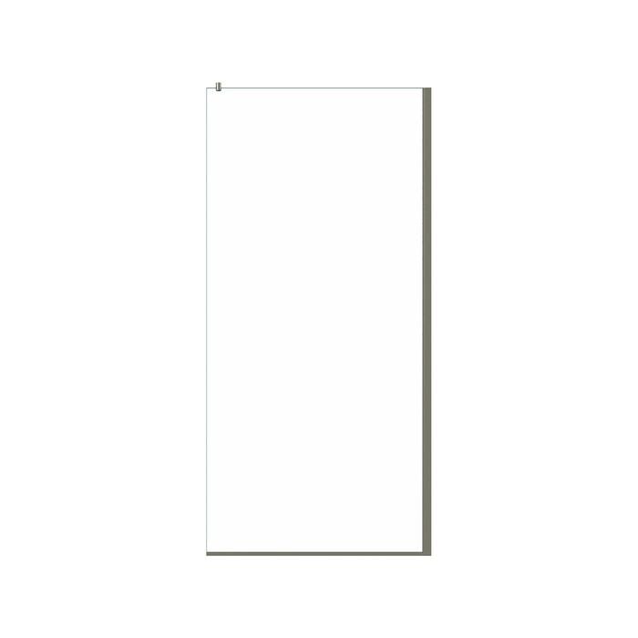 Stein 900 x 2000mm Brushed Nickel Project Shower - Return Panel Only ...