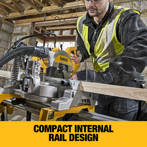 DeWALT 54V XR Flexvolt 216mm Cordless Mitre Saw DCS777N-XJ - Skin Only ...