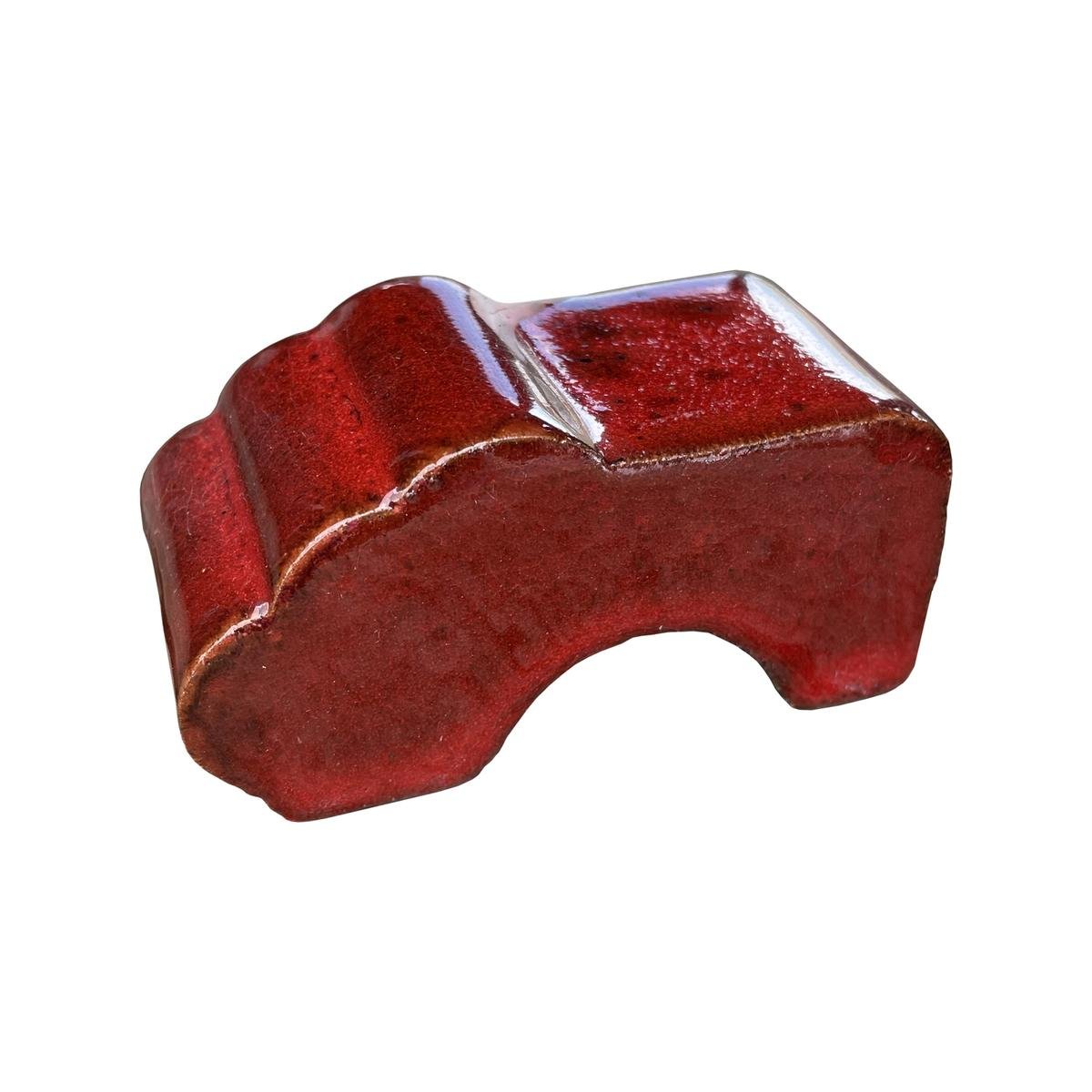 Northcote Pottery 8cm Blood Red Glazed Pot Feet - Bunnings New Zealand