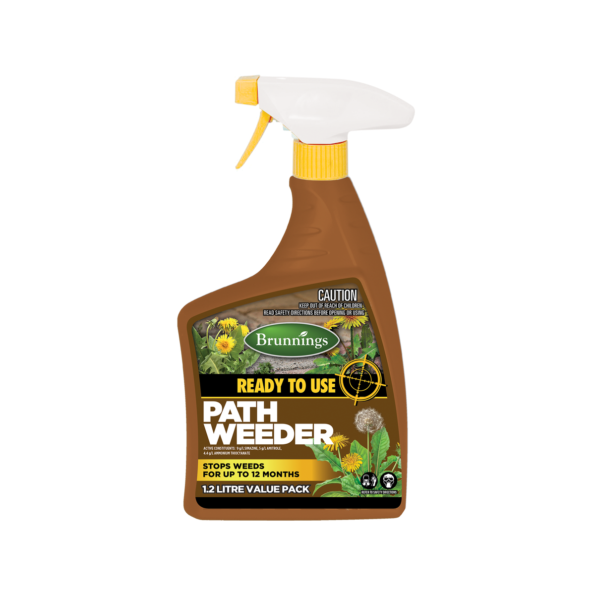 Brunnings 1.2L Ready To Use Path Weeder - Bunnings Australia