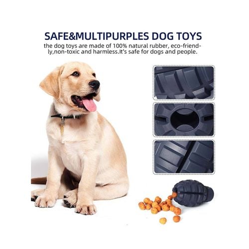 Petopia Ultra Tough 11cm Rubber Hand Grenade Dog Toy - Assorted ...