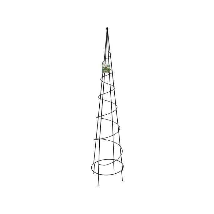 Our Place 1.4m Black Obelisk Plant Trainer - Bunnings Australia