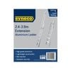 Syneco 2.4 - 3.9m 120kg Aluminium Extension Ladder - Bunnings Australia