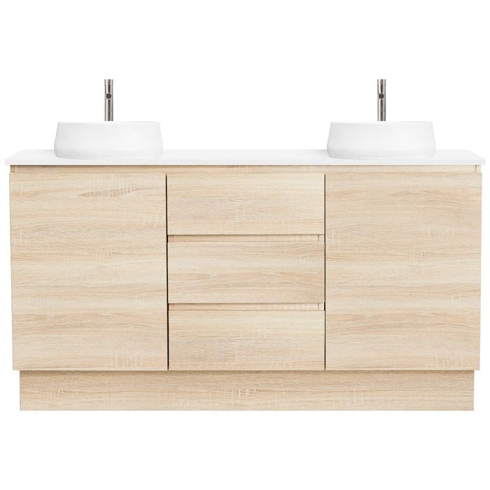 CIBO 1500mm Coast Veneer Nordic Full Height Bathroom Vanity With Pod ...