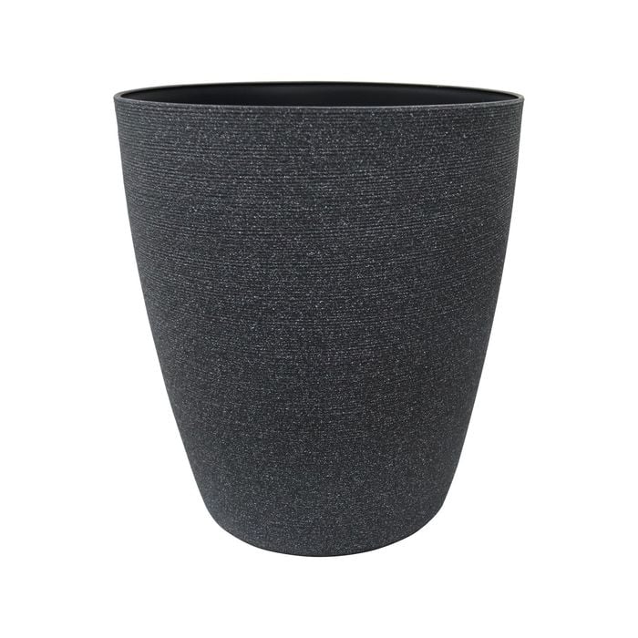 Northcote 43 x 45cm Black Round Mason Pot - Bunnings Australia