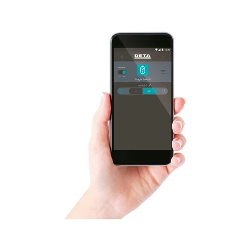 Deta Grid Connect Smart Single Gang 2 Way Touch Light Switch - Bunnings ...