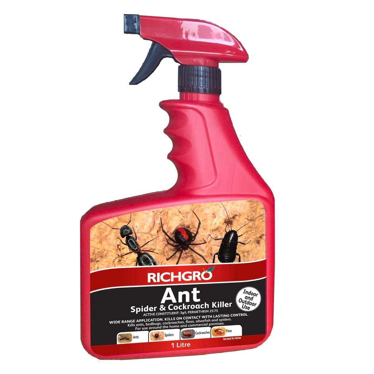 Richgro 1L Ready To Use Ant Spider And Cockroach Killer - Bunnings ...