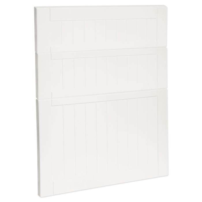 Kaboodle 600mm Macaroon Country 3 Drawer Panels - Bunnings Australia