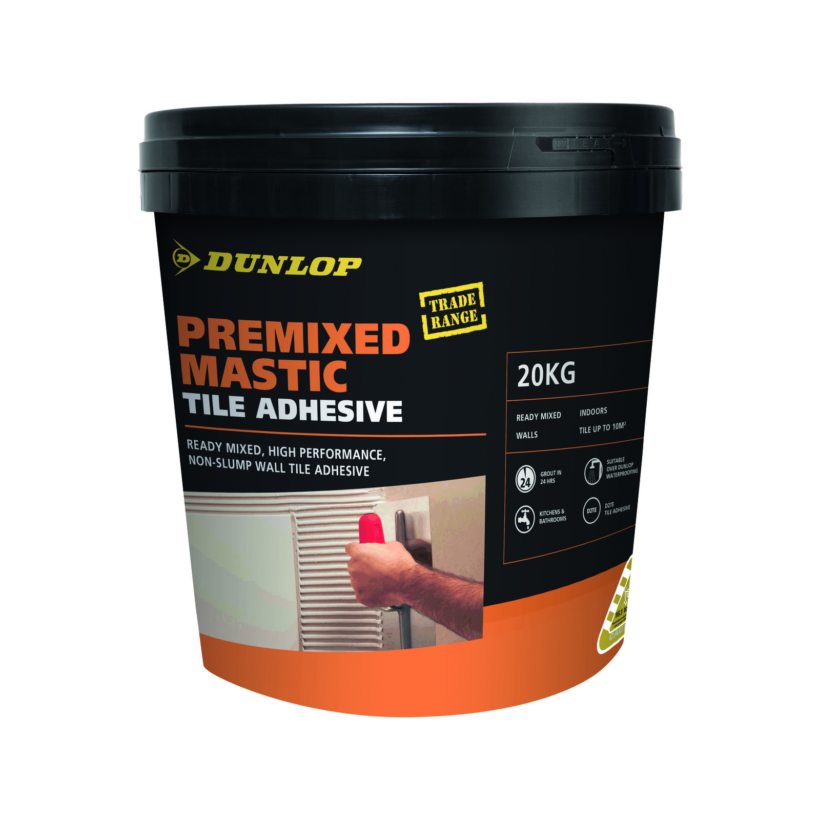 Dunlop 2kg Wall And Floor Tile Adhesive Bunnings Warehouse Bunnings