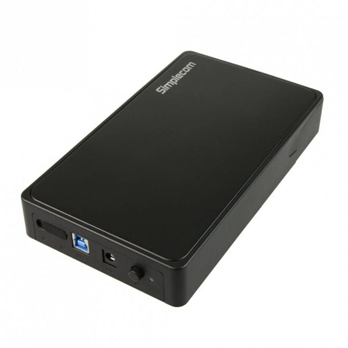 Simplecom SE325 Tool Free 3.5' SATA HDD to USB 3.0 Hard Drive Enclosure ...
