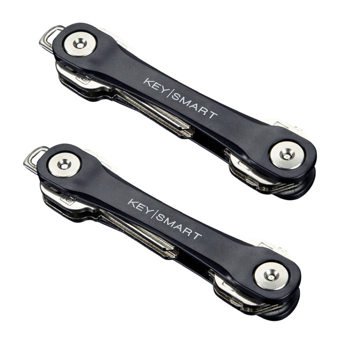KeySmart Flex Extended - Compact Key Holder and Keychain Organiser (up ...