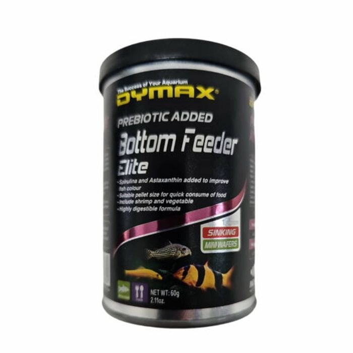Dymax Bottom Feeder Elite 1.6mm Sinking Mini Wafers 160g - Bunnings Australia