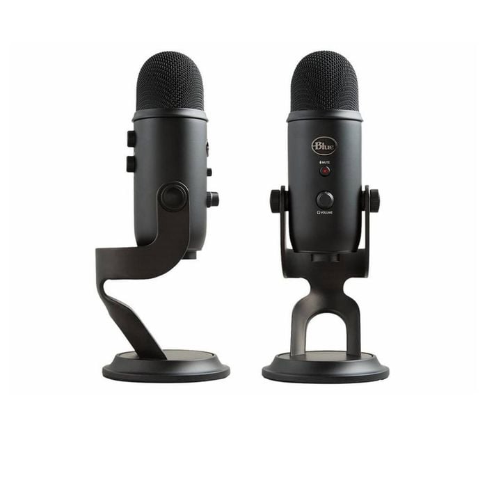 Logitech YETI Premium Multi-Pattern USB Microphone with Blue VO!CE 2 ...