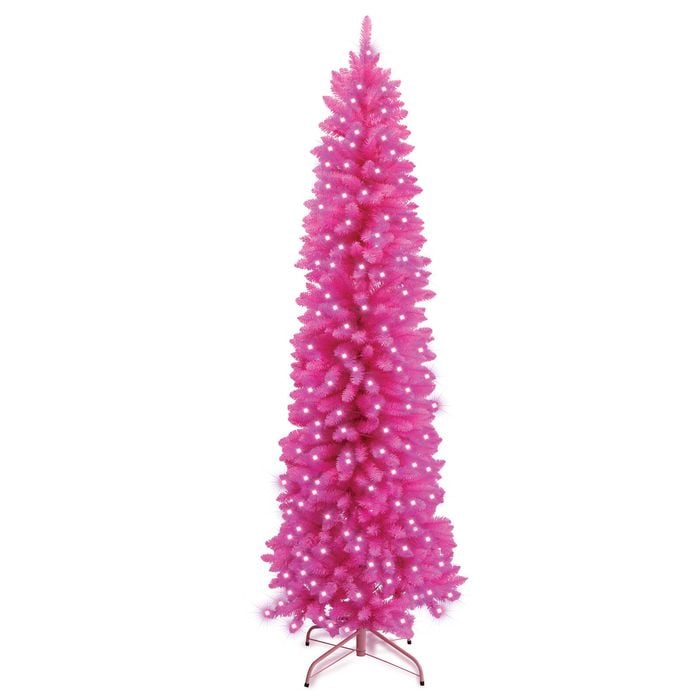 Mirabella Pink Malibu Pre-Lit Christmas Tree 2.1 m (7 ft) - Bunnings ...