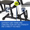 PROFLEX Black Multi Station Home Gym Set with 98lbs Weight Plates ...