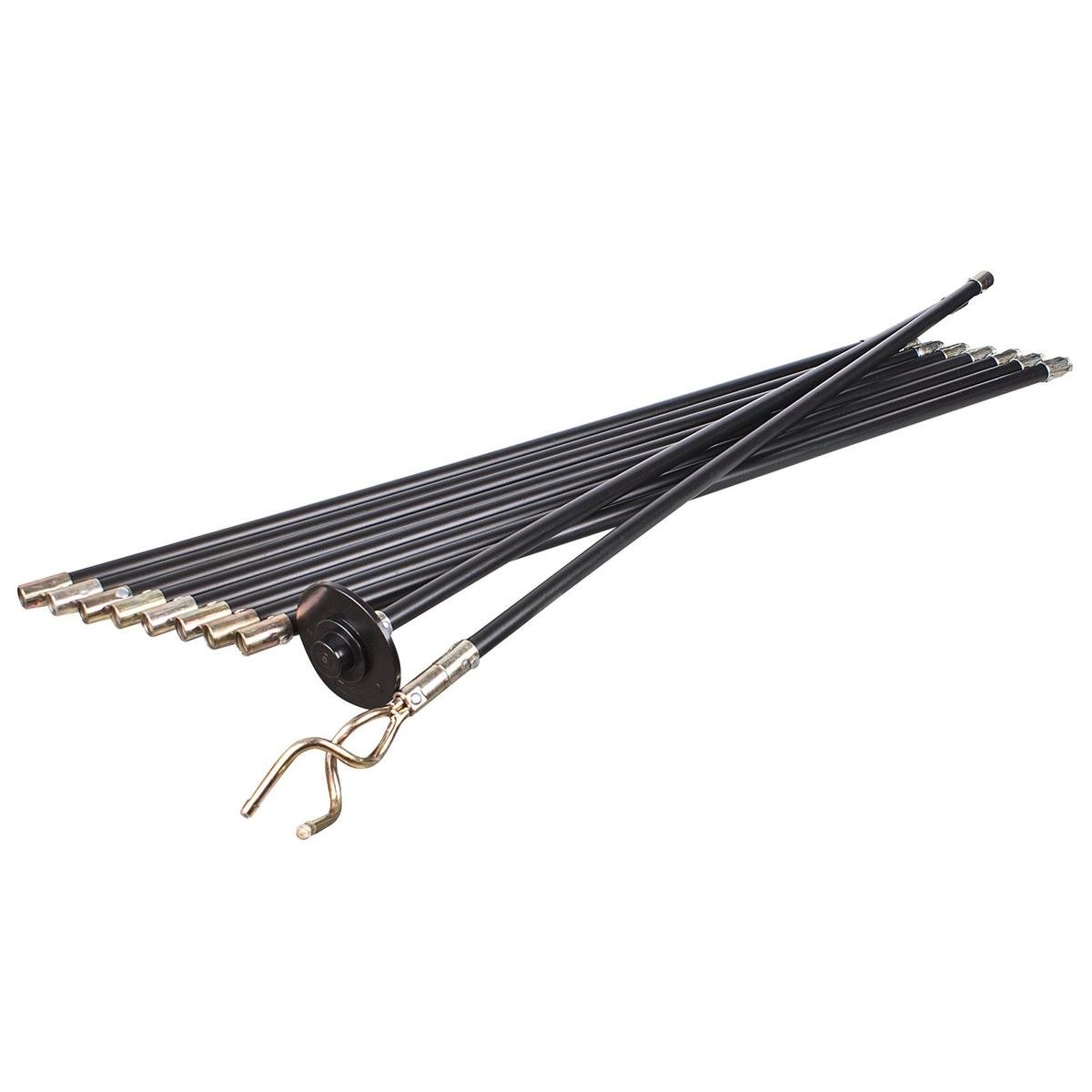 Kinetic Drain 10 Pce Cleaning Kit with 100mm Plunger - Bunnings New Zealand