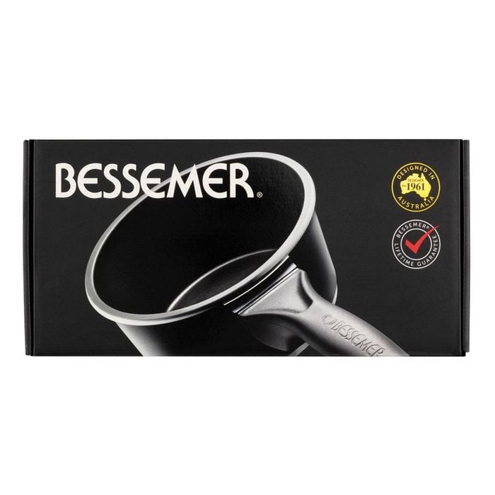Bessemer Saucepan 18cm Black - Bunnings Australia