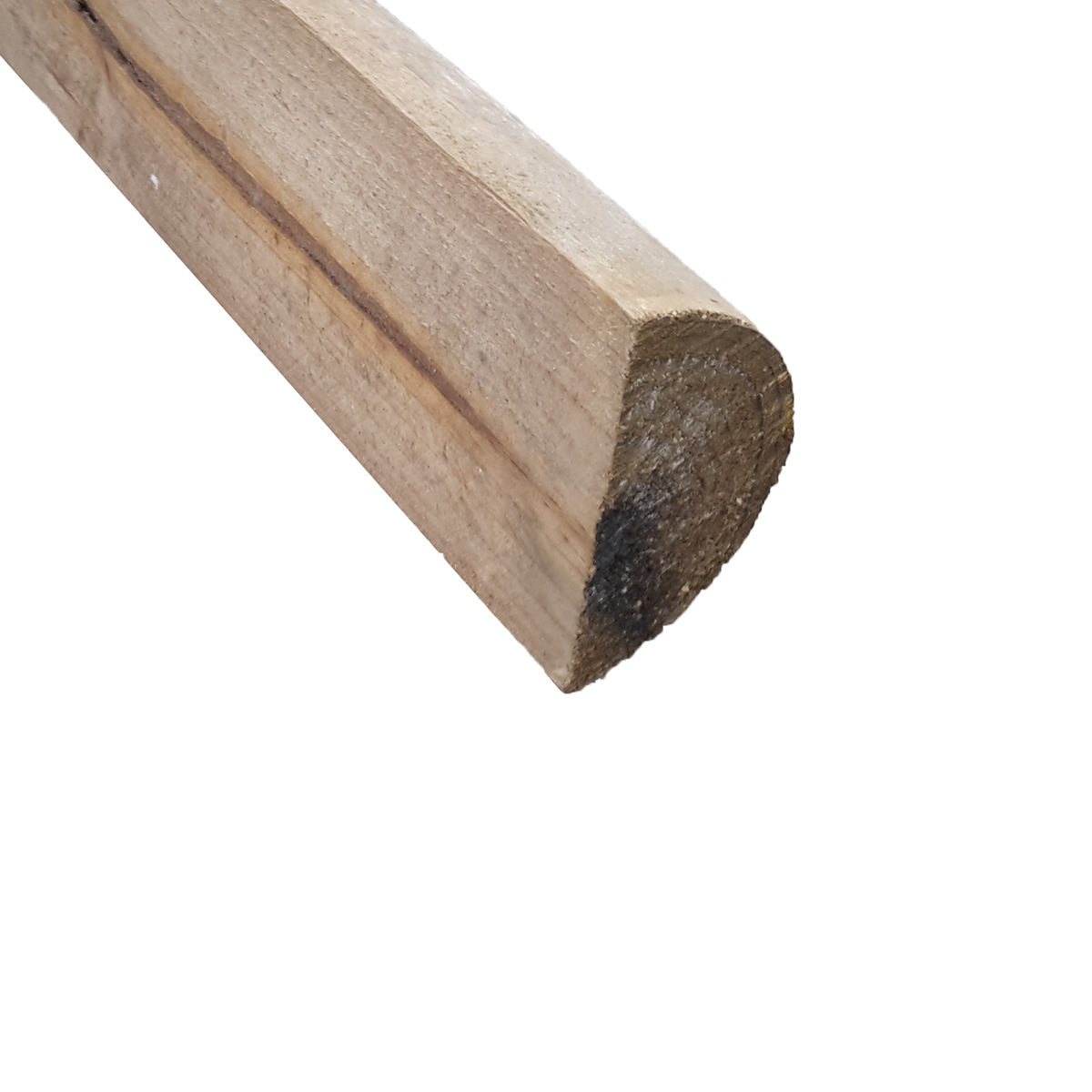 150mm 2.1m H4 Pole Treated Pine Superlog Half Round CCA - Bunnings ...