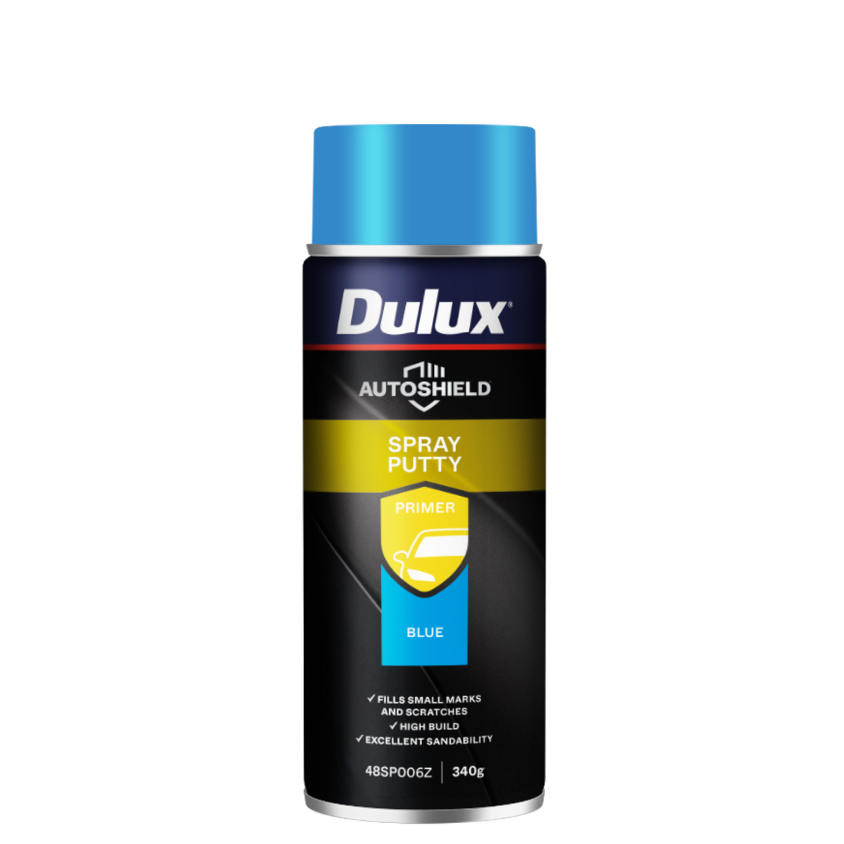 Dulux 340g Blue Autoshield Putty Spray Paint - Bunnings Australia