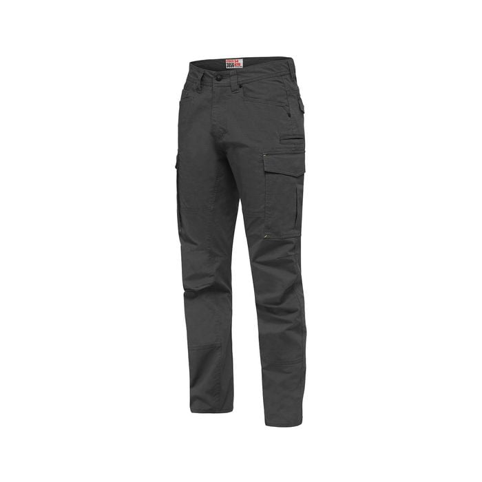 Hard Yakka Size 72R Charcoal 3056 Stretch Ripstop Cargo Pants ...