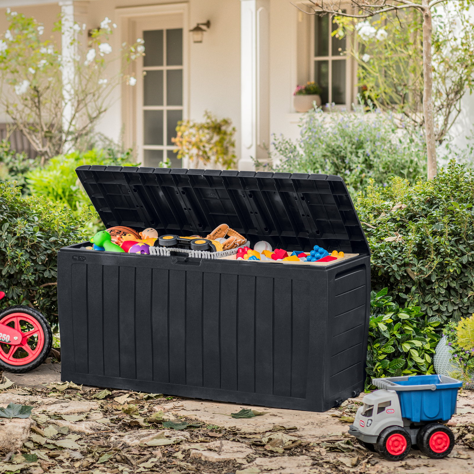 Keter 270L Marvel Plus Storage Box Bunnings Australia