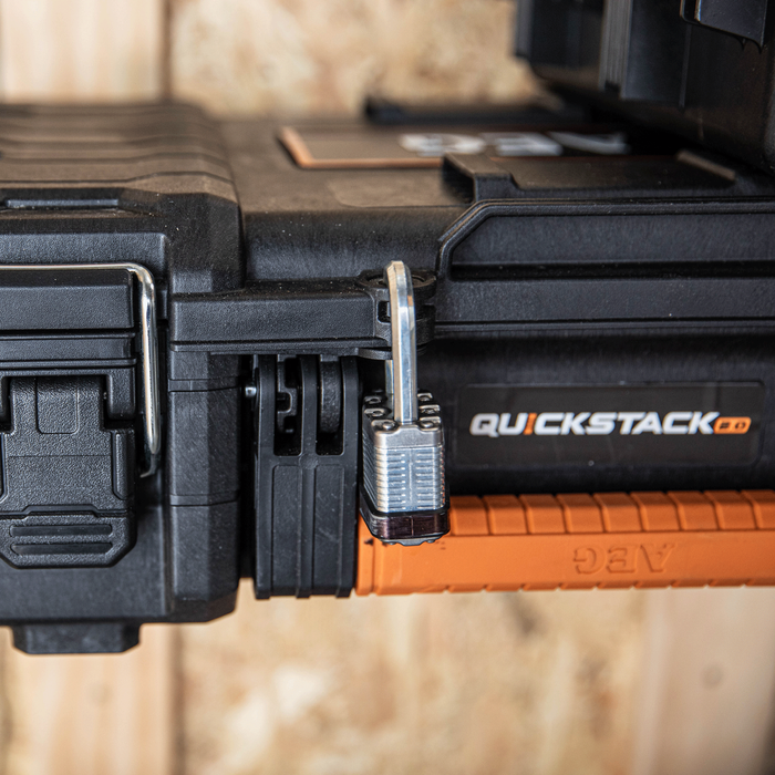 AEG Quickstack 2.0 Organiser Tool Box - Bunnings New Zealand