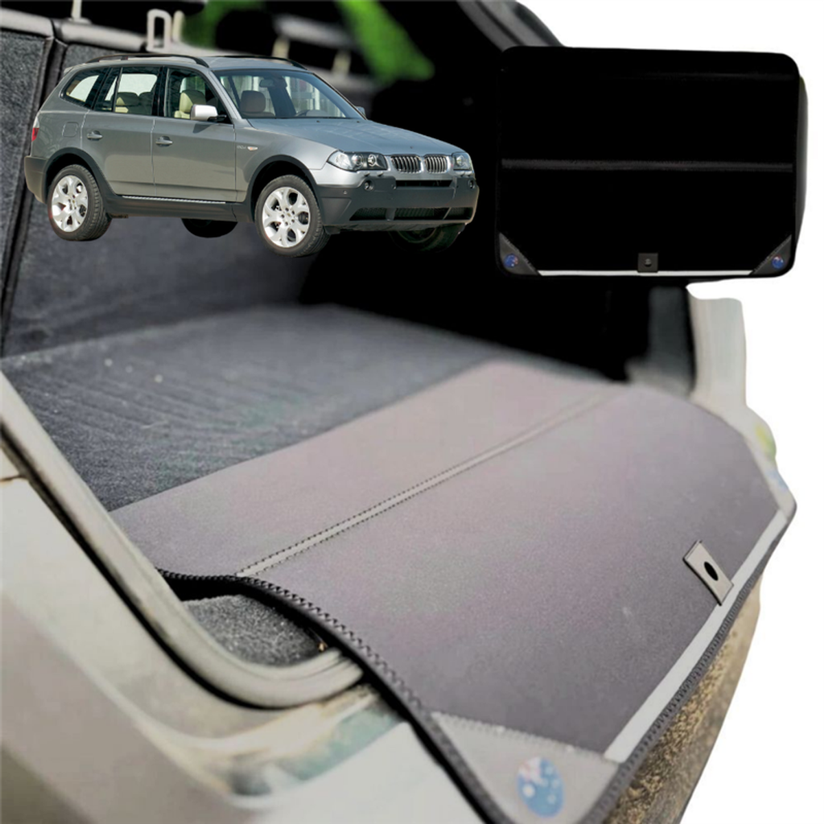 Rear Cargo Boot Bumper Protector for BMW X3 2003 - 2010 (E83) - XL (98 ...