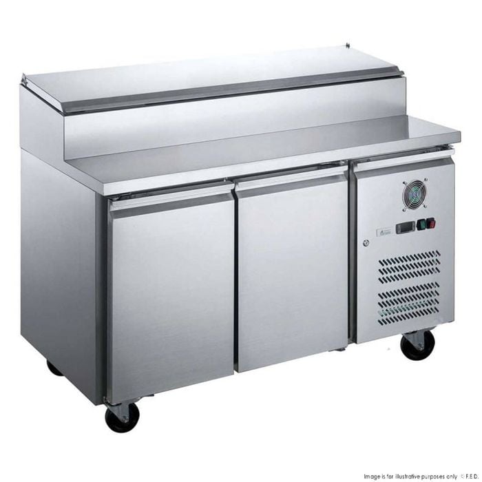 FED-X S/S Two Door Sandwich Counter Fridge - Bunnings Australia
