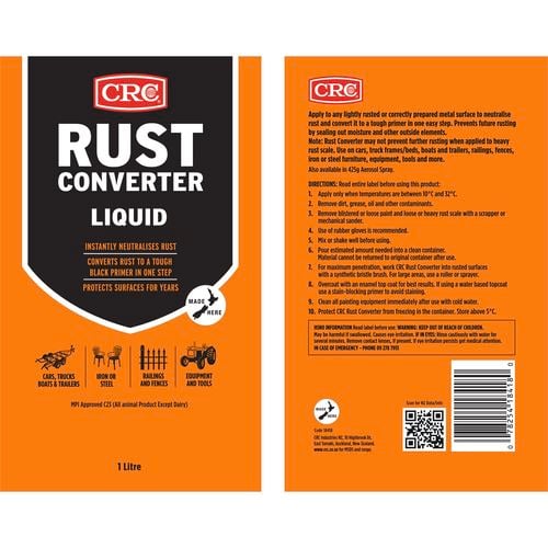 CRC 1L Rust Converter - Bunnings New Zealand