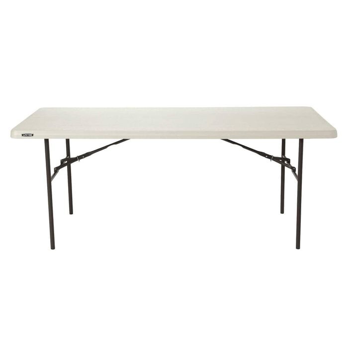 Lifetime 183 x 76 x 73cm Resin Outdoor Trestle Table - Bunnings New Zealand