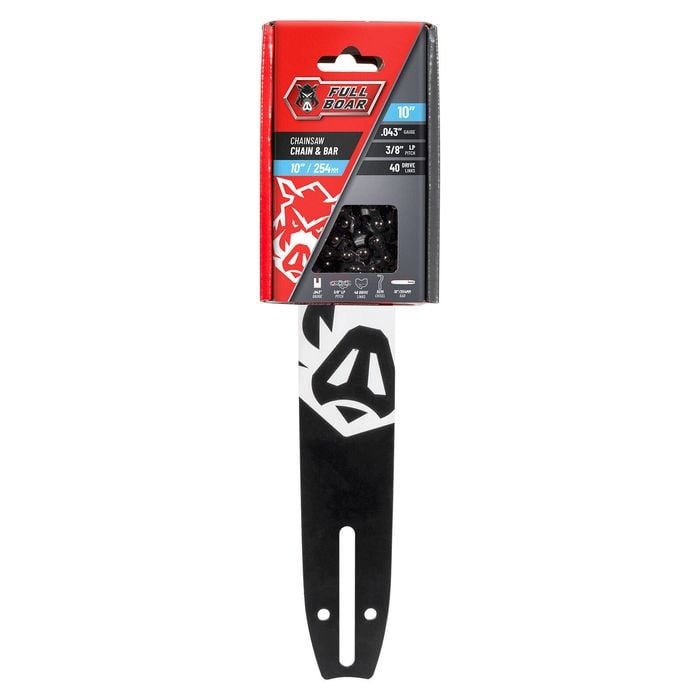 Full Boar 10" / 254mm Chainsaw Chain And Bar FBCSBC-104340 - Bunnings ...