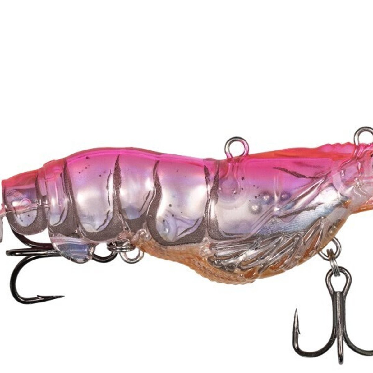 110mm Chasebaits Armour Prawn Hard Body Fishing Lure - Pink Devil ...
