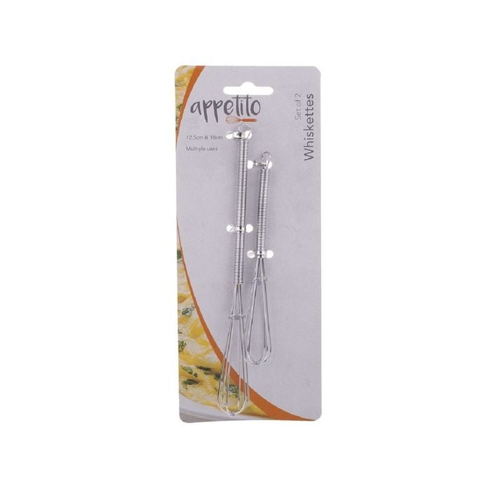 Appetito Set 2 Whiskettes 12.5cm And 18cm - Bunnings Australia
