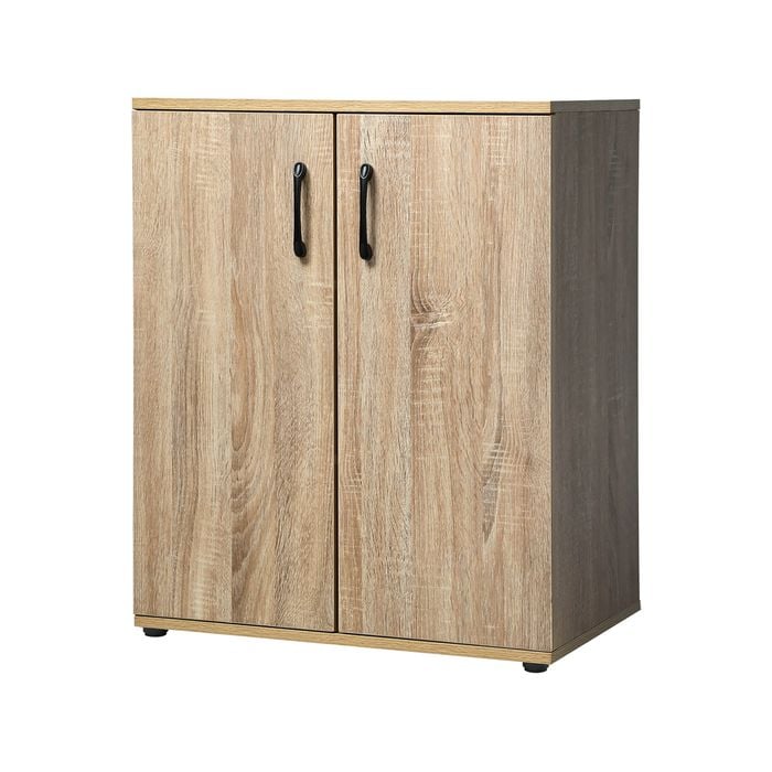 Oikiture Storage Cabinet Sideboard Natural 75.5cm Bunnings Australia