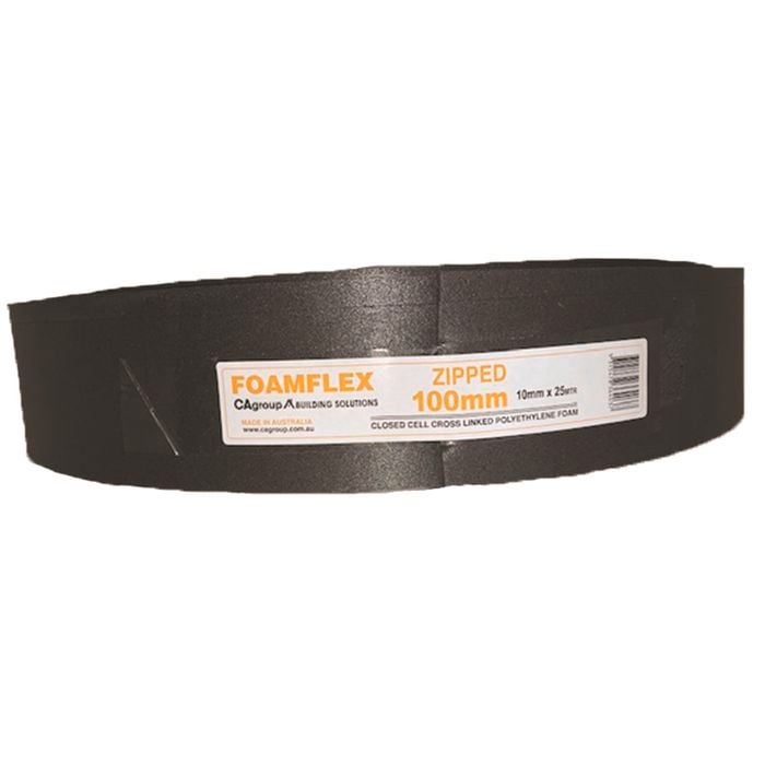 CAgroup 100 x 10mm x 25m Foamflex Expansion Joint Roll - Bunnings Australia